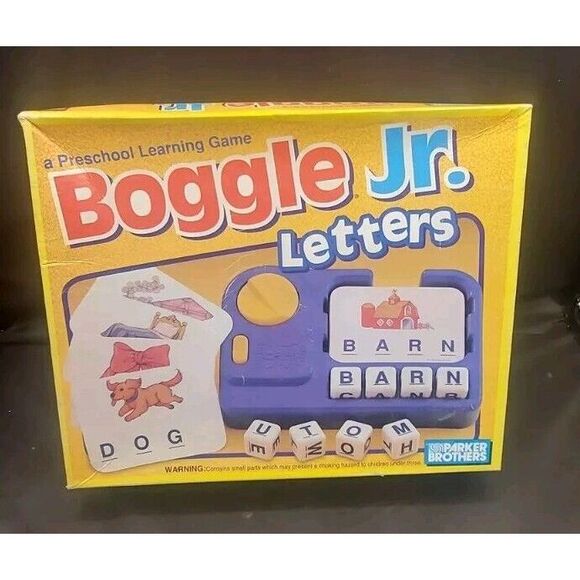 Brother | Games | Boggle Jr Preschool Word Spelling Game Junior My First Games 992 Complete ...